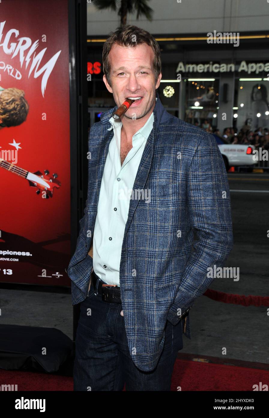 Thomas Jane at the "Scott Pilgrim Vs. The World" premiere held at ...
