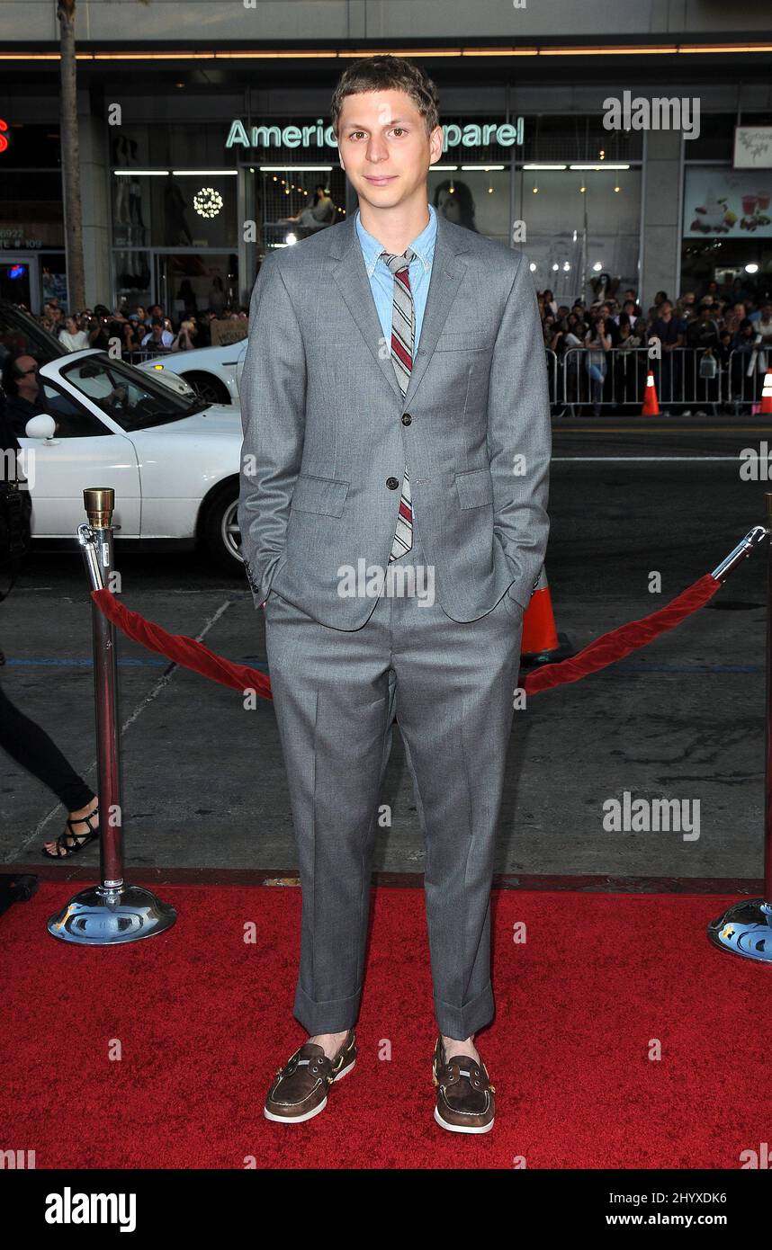 Michael Cera at the "Scott Pilgrim Vs. The World" premiere held at ...