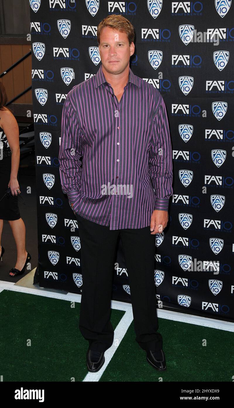 Lane Kiffin| at the FOX Sports PAC-10 Conference Premiere held at 20th ...