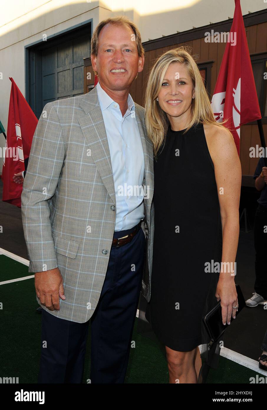 Rick Neuheisel and wife Susan Neuheisel| at the FOX Sports PAC-10 ...