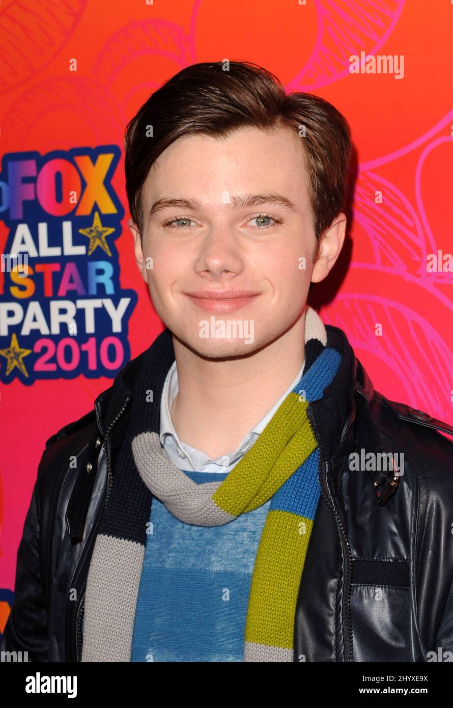 Chris Colfer at the FOX 2010 Summer Press Tour Party, held at the Santa ...