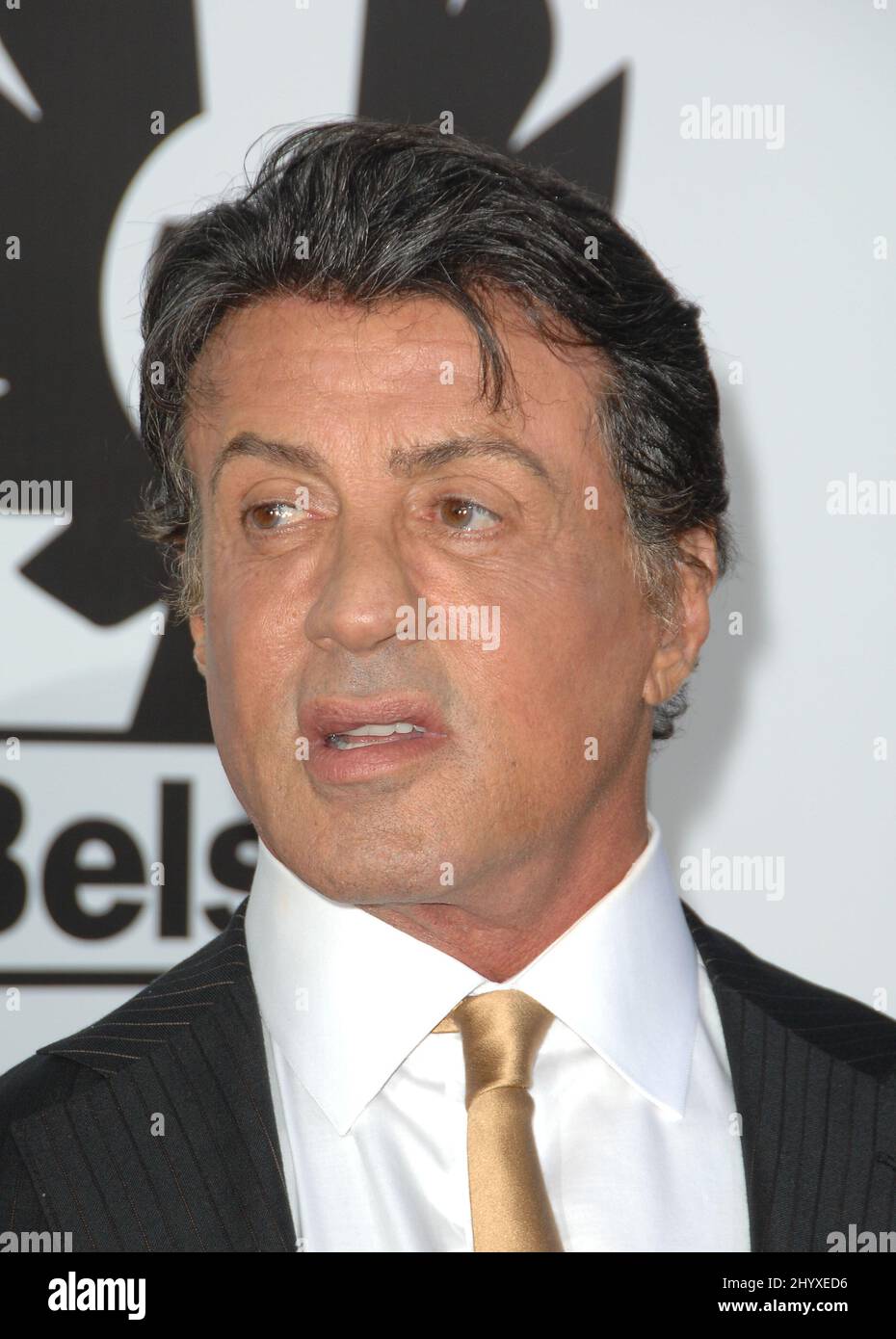 Sylvester Stallone at the Expendables premiere held at Grauman's ...