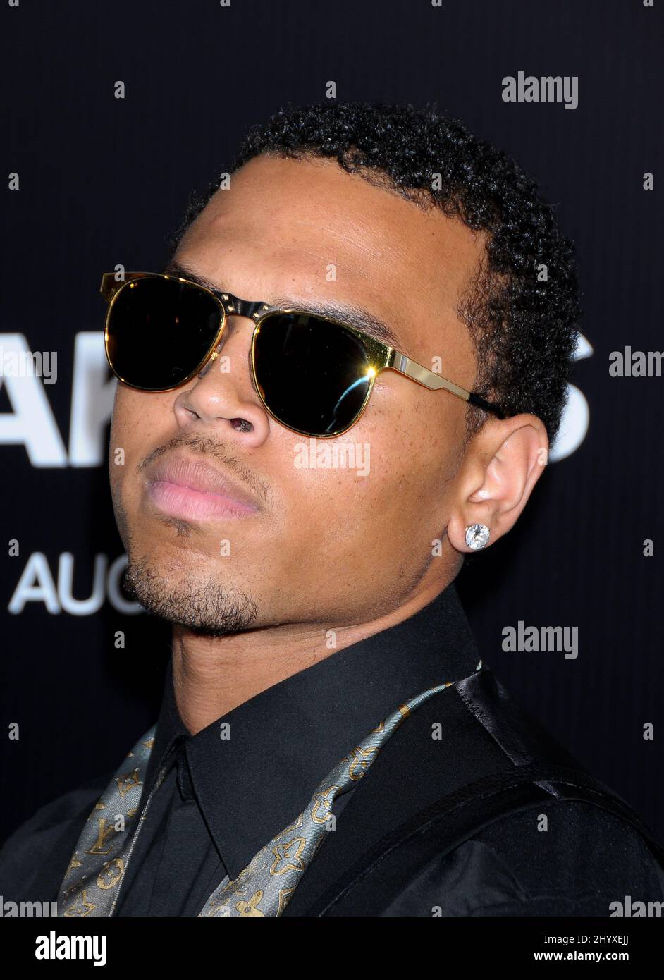 Chris Brown at the world premiere of 'Takers' held at the ArcLight ...