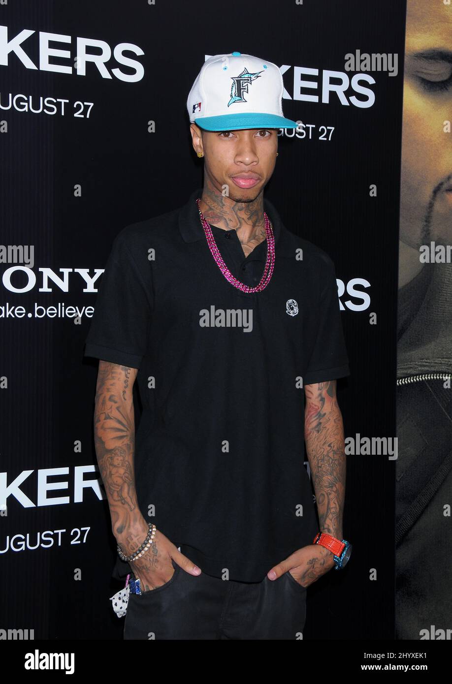 Tyga at the world premiere of 'Takers' held at the ArcLight Cinemas ...