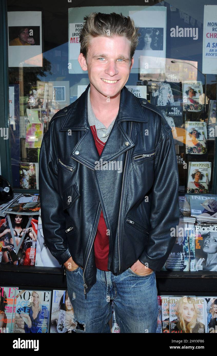 Cody Mullins at a reading of 'Weetzie Bat' screenplay held at Book Soup ...