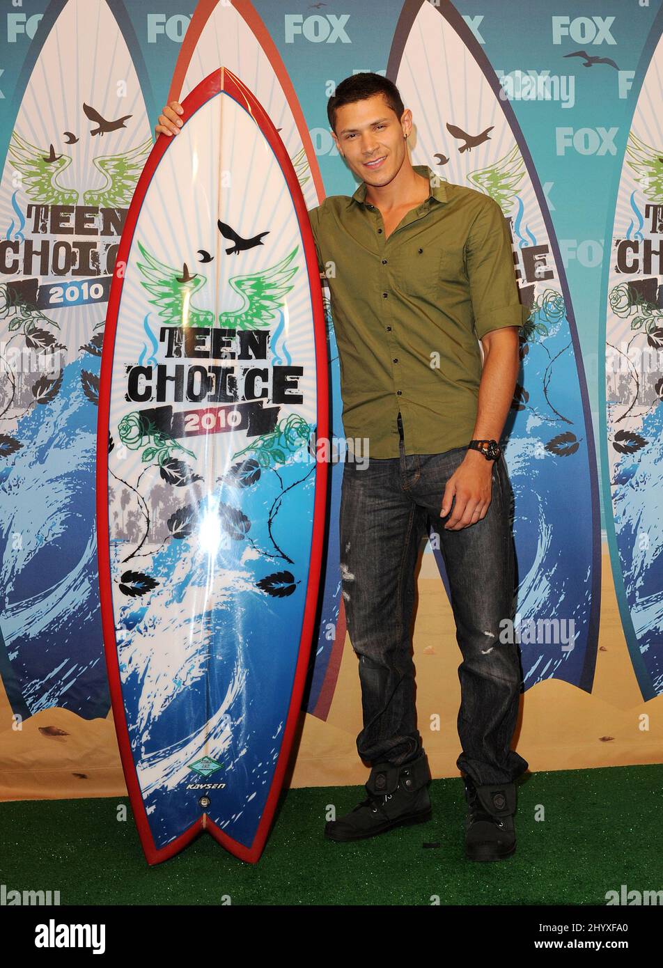 Alex Meraz during the 2010 Teen Choice Awards held at the Gibson ...