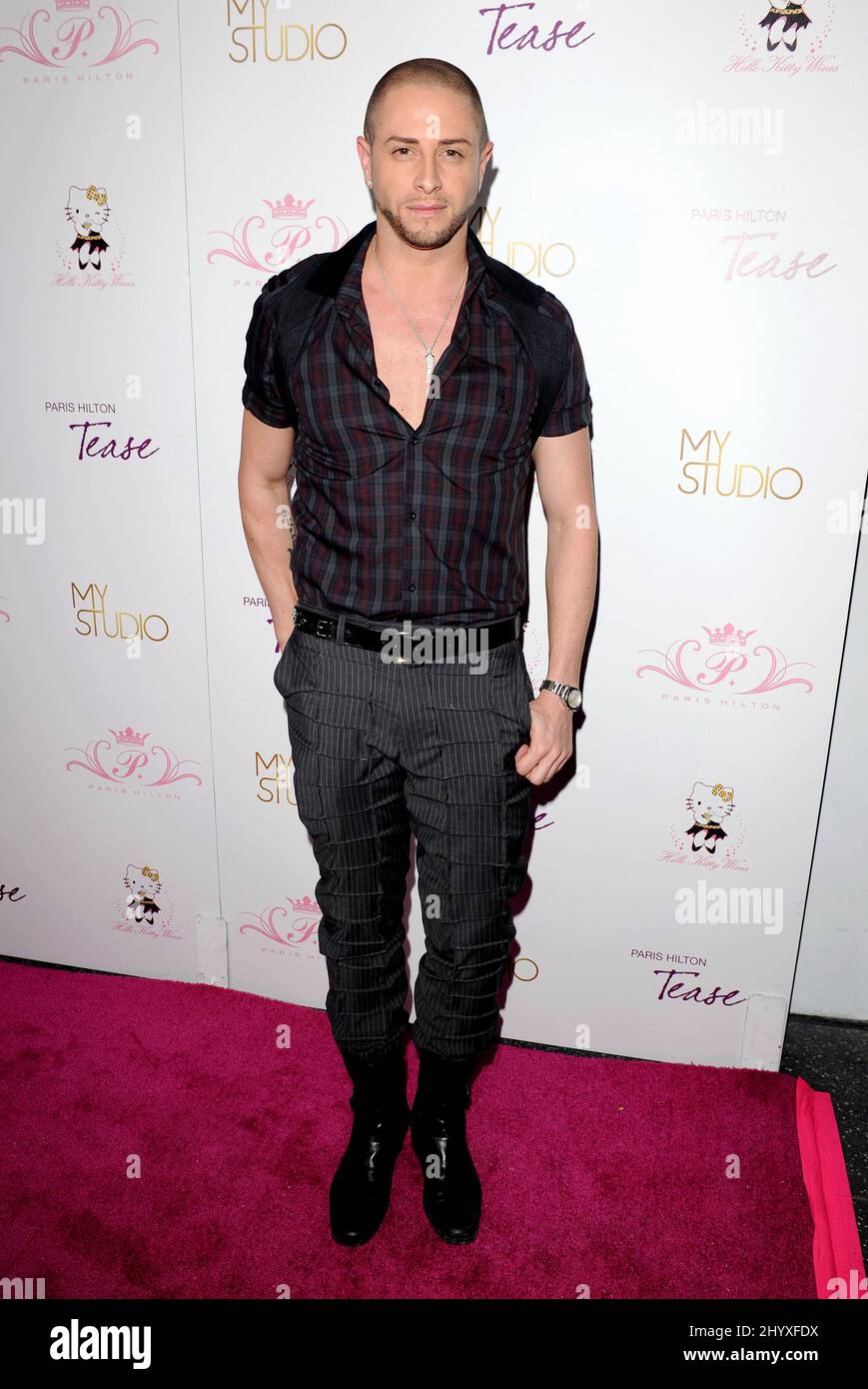 Brian Friedman at the launch of Paris Hilton's new fragrance "Tease" at ...