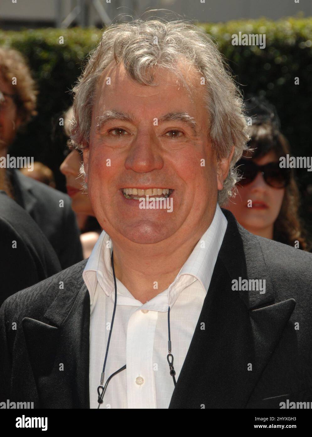 Terri Jones arriving at the 2010 Primetime Creative Arts Emmy Awards held at Nokia Theatre in ...