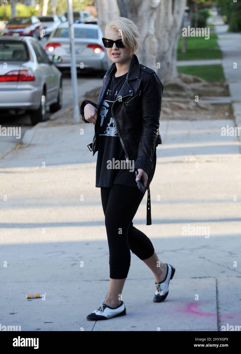 Kelly Osbourne is seen out and about in West hollywood California Stock ...