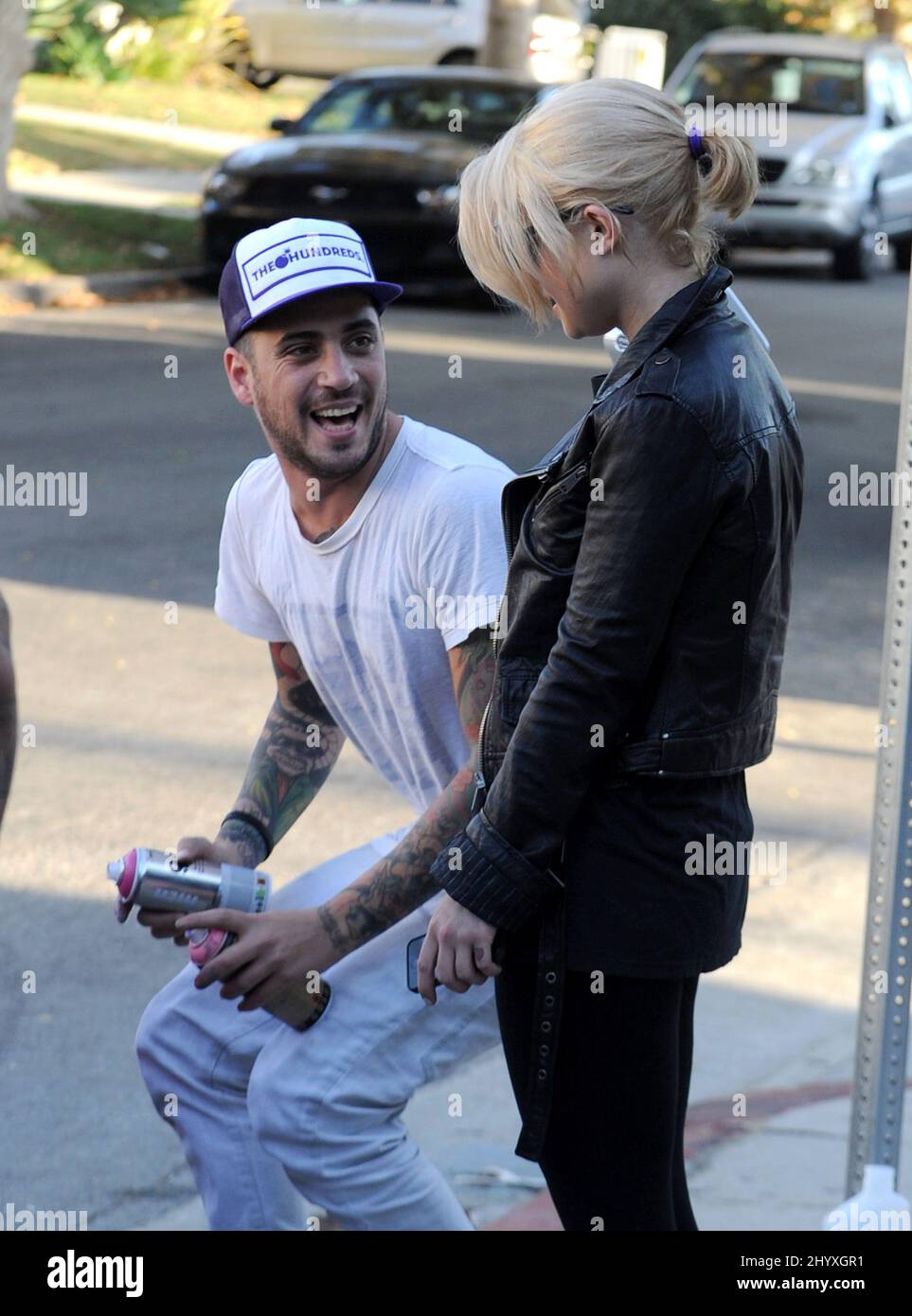 Kelly Osbourne is seen out and about in West hollywood California Stock ...