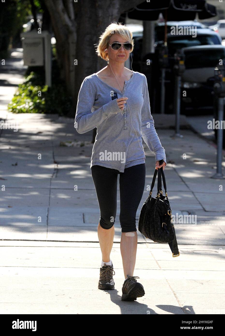 Renee Zellweger is seen leaving Kate Somerville skin Experts in West ...