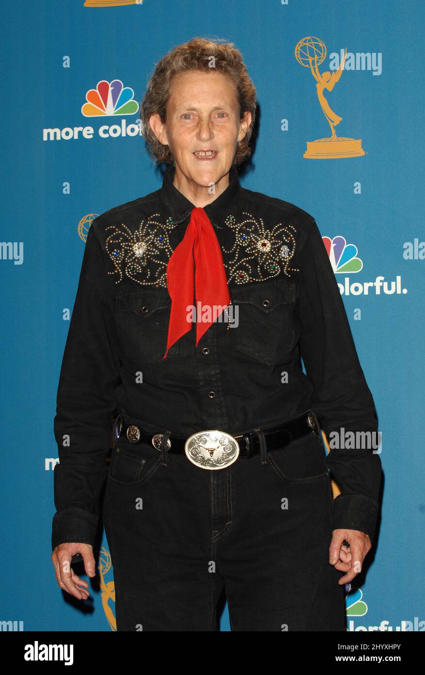 Temple Grandin in the press room at the 62nd Annual Primetime Emmy ...