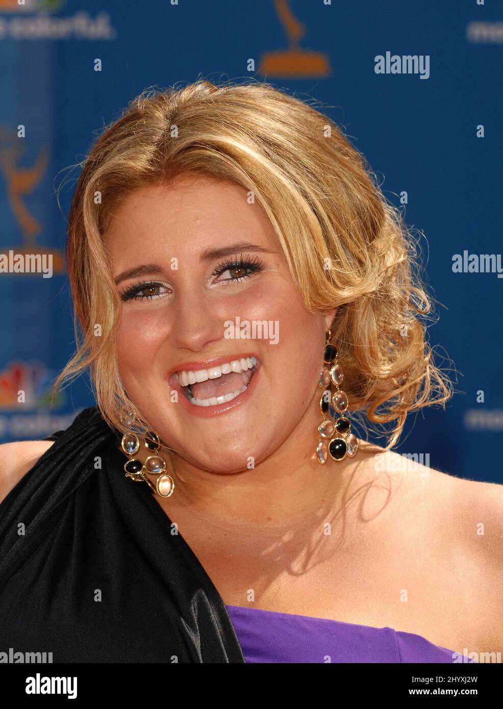 KayCee Stroh arriving at the 62nd Annual Primetime Emmy Awards held at ...