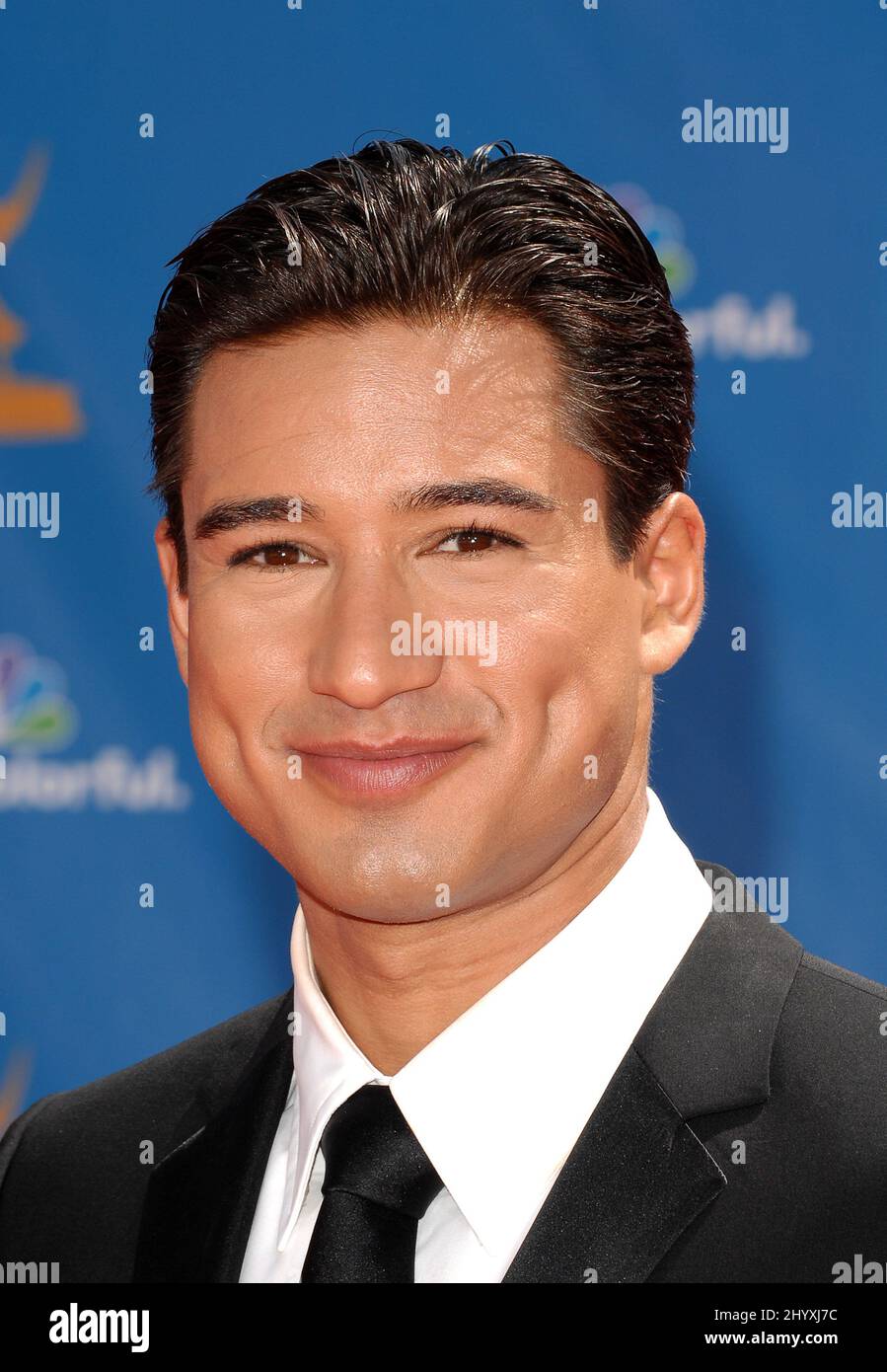 Mario Lopez arriving at the 62nd Annual Primetime Emmy Awards held at ...