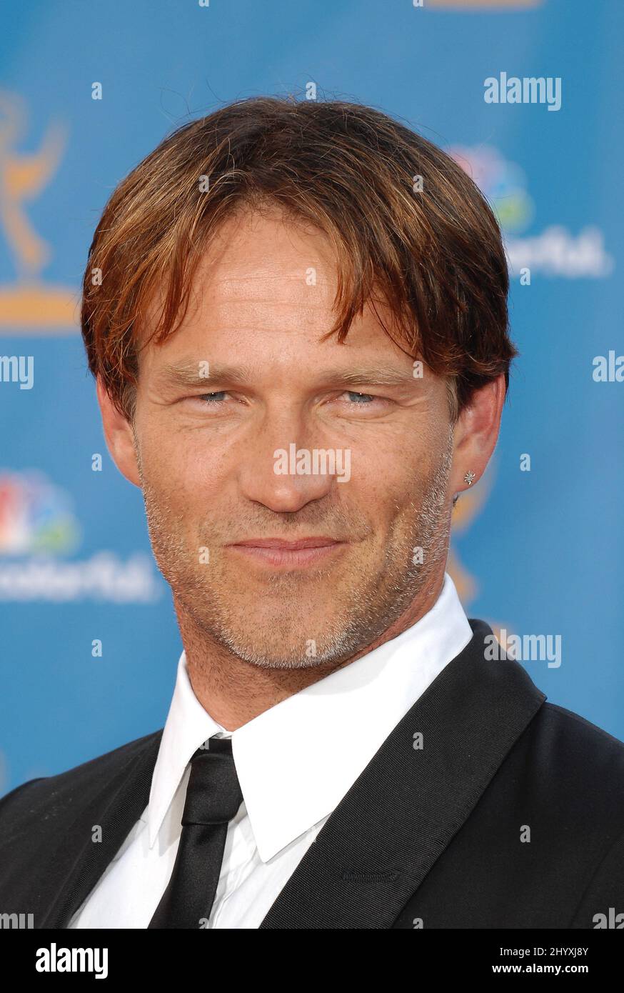 Stephen Moyer arriving at the 62nd Annual Primetime Emmy Awards held at ...