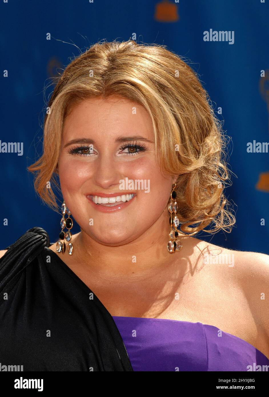 KayCee Stroh arriving at the 62nd Annual Primetime Emmy Awards held at ...