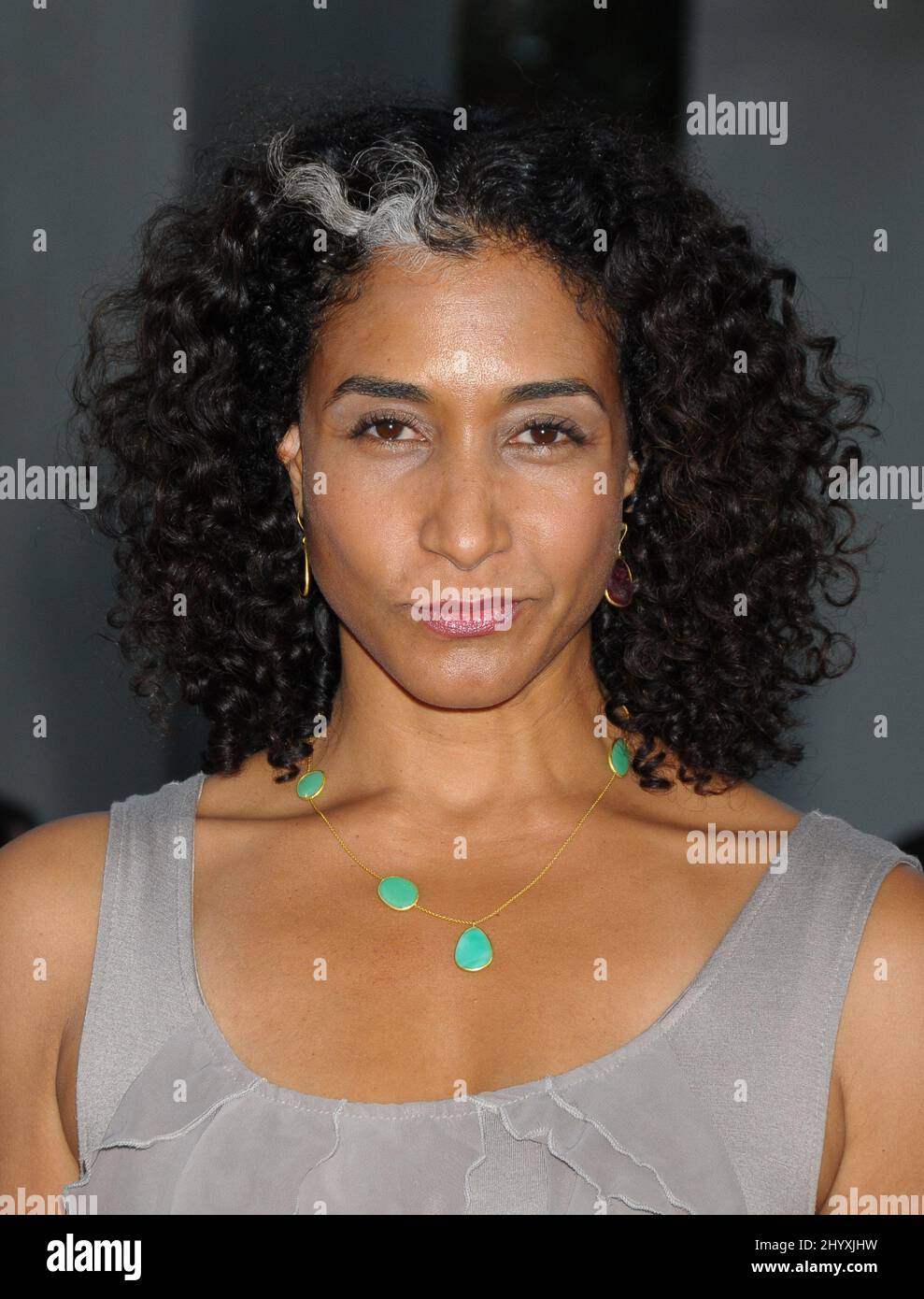 Bellina Logan during the "Sons of Anarchy" Season Three Premiere ...