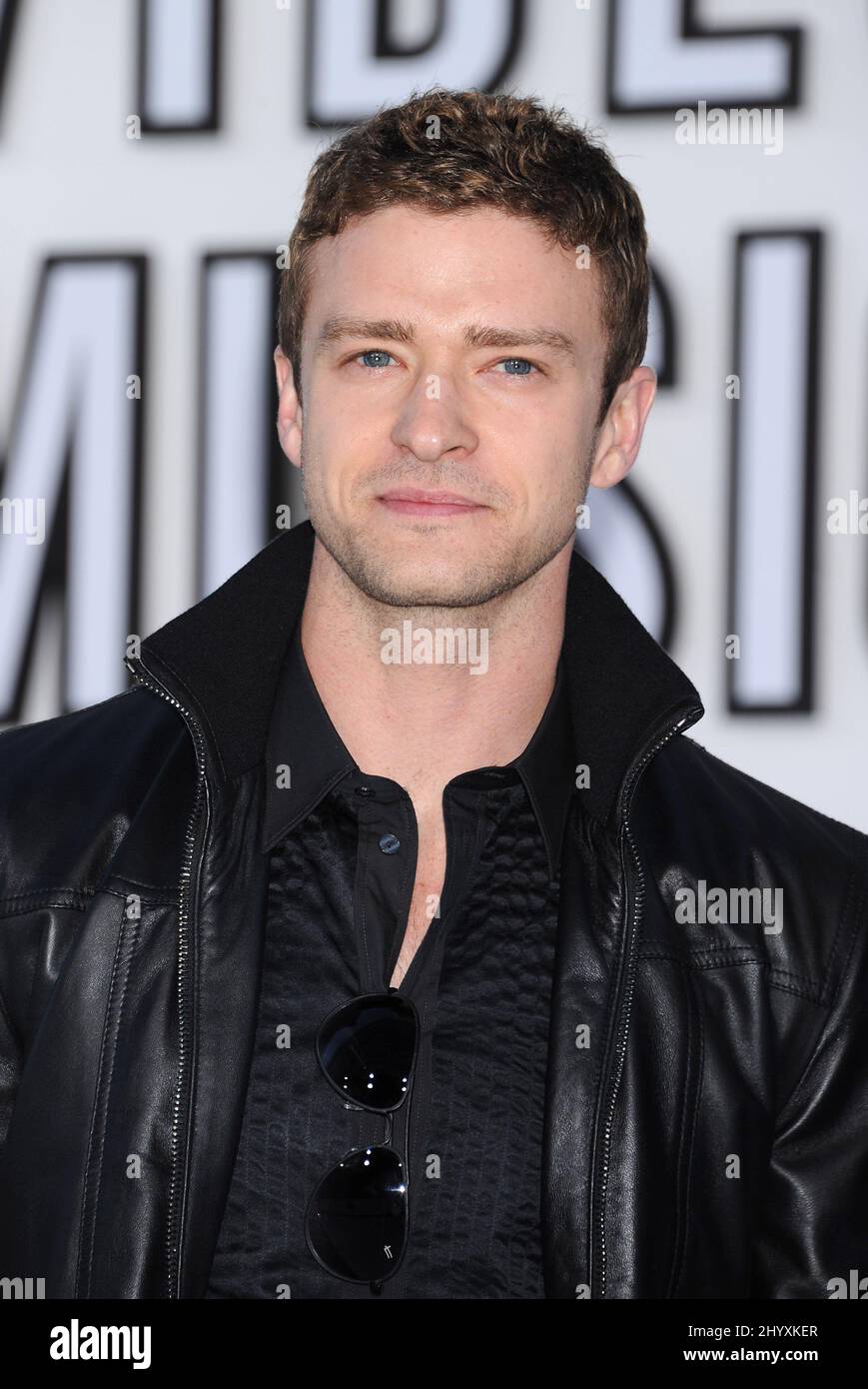 Justin Timberlake arriving at the 2010 MTV Video Music Awards held at ...