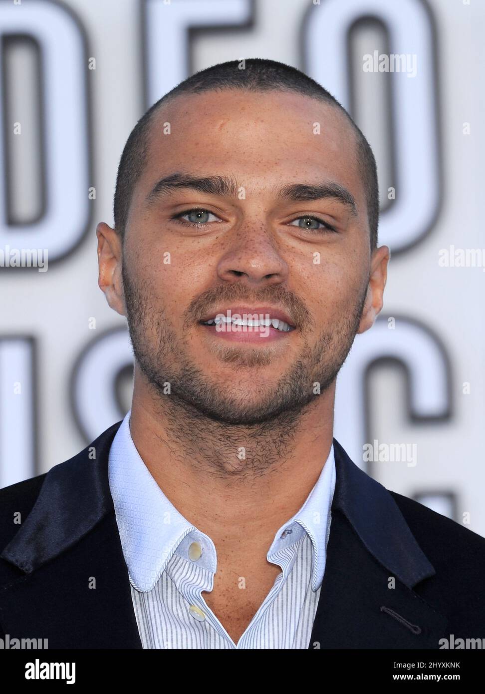 Jesse Williams arrives for the 2010 MTV Video Music Awards held at the ...