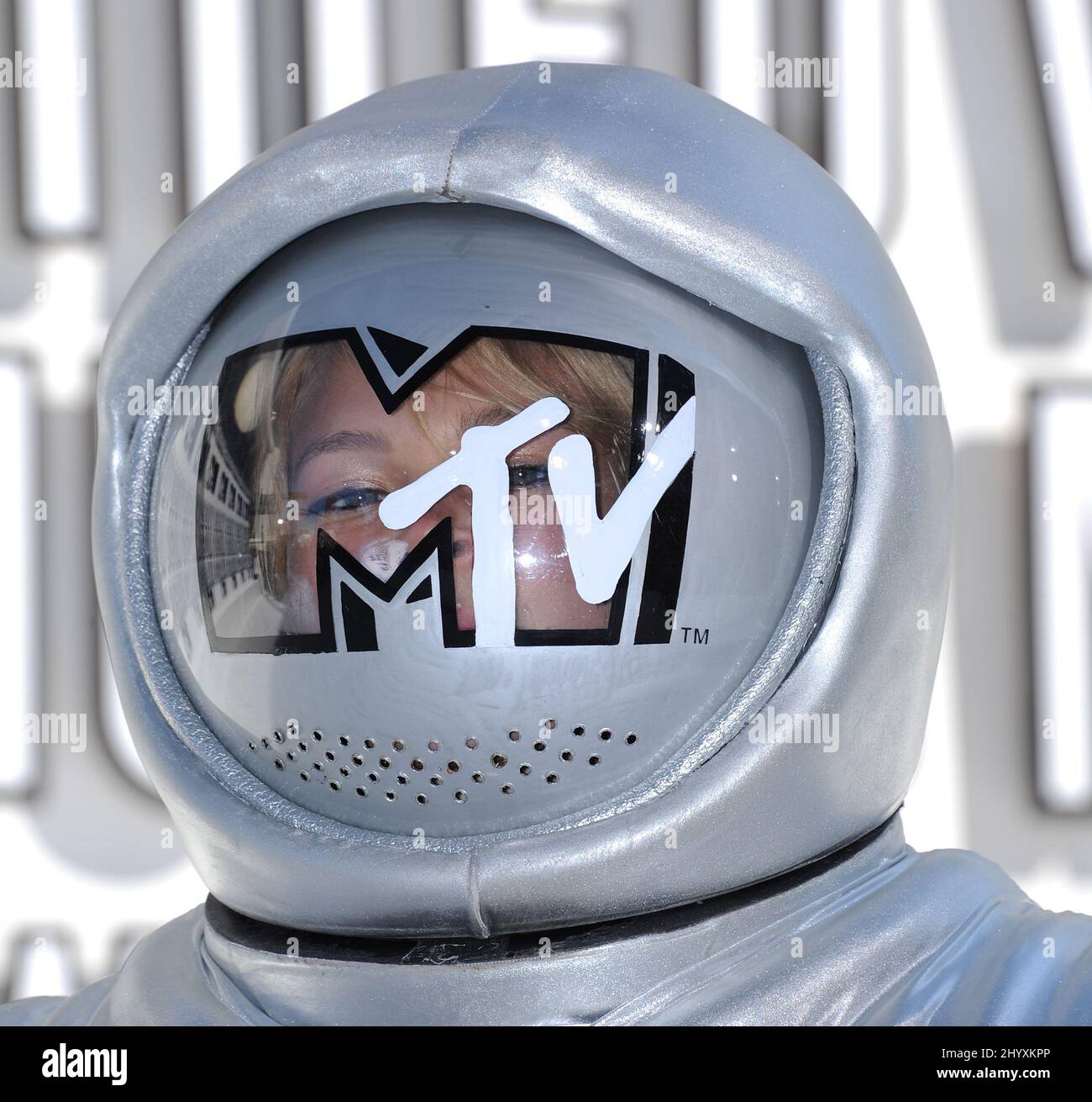MTV Moon Man arrives for the 2010 MTV Video Music Awards held at the ...