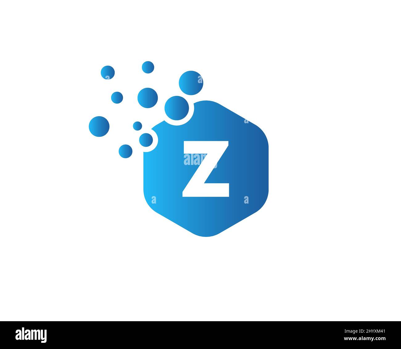 Hexagon Z Letter Logo. Abstract Z Letter Logo. Letter Z Logo Design ...