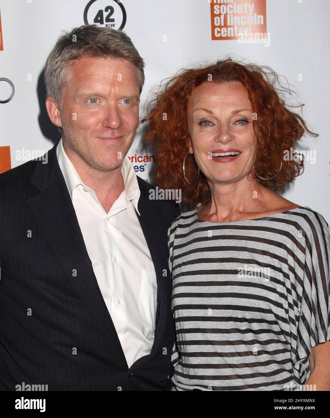 Anthony Michael Hall and Mercedes Hall at "The Breakfast Club" 25th ...