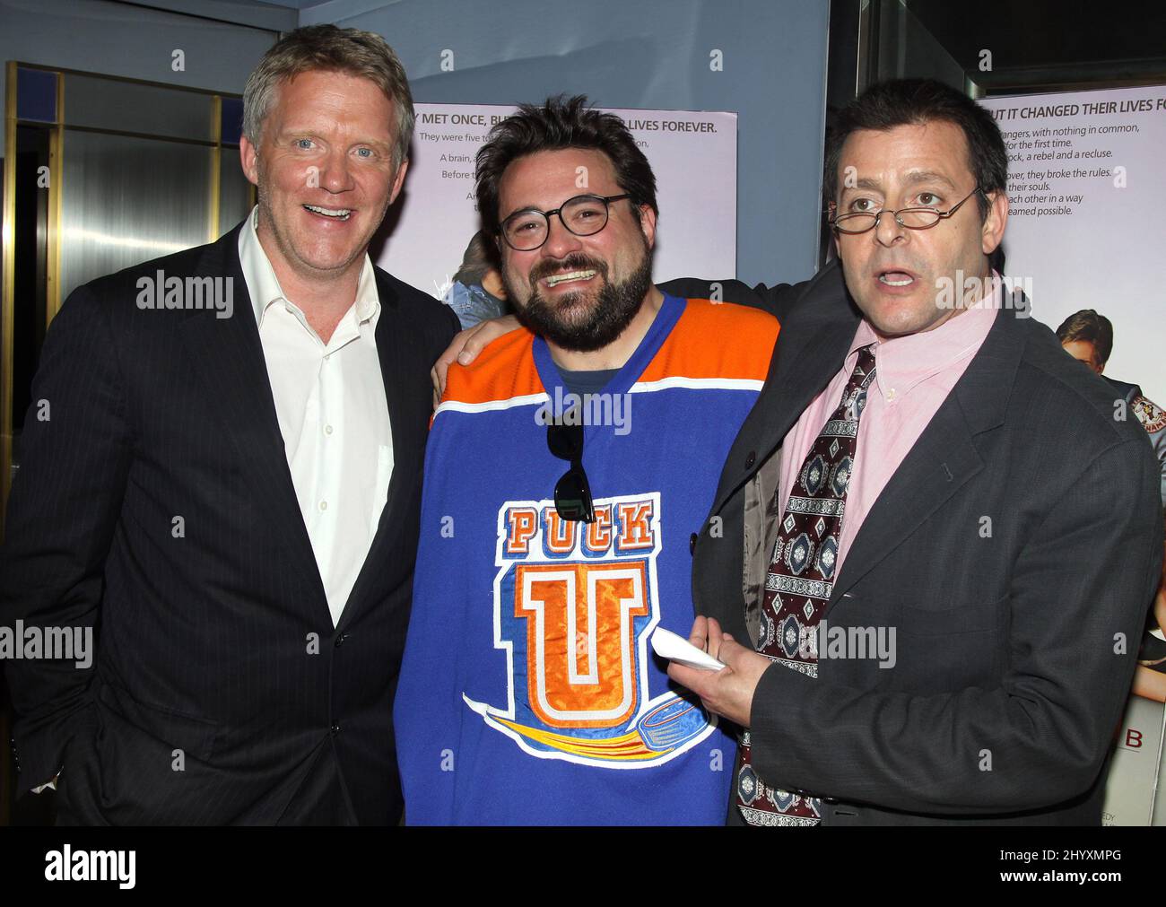 Anthony Michael Hall, Kevin Smith and Judd Nelson at "The Breakfast ...