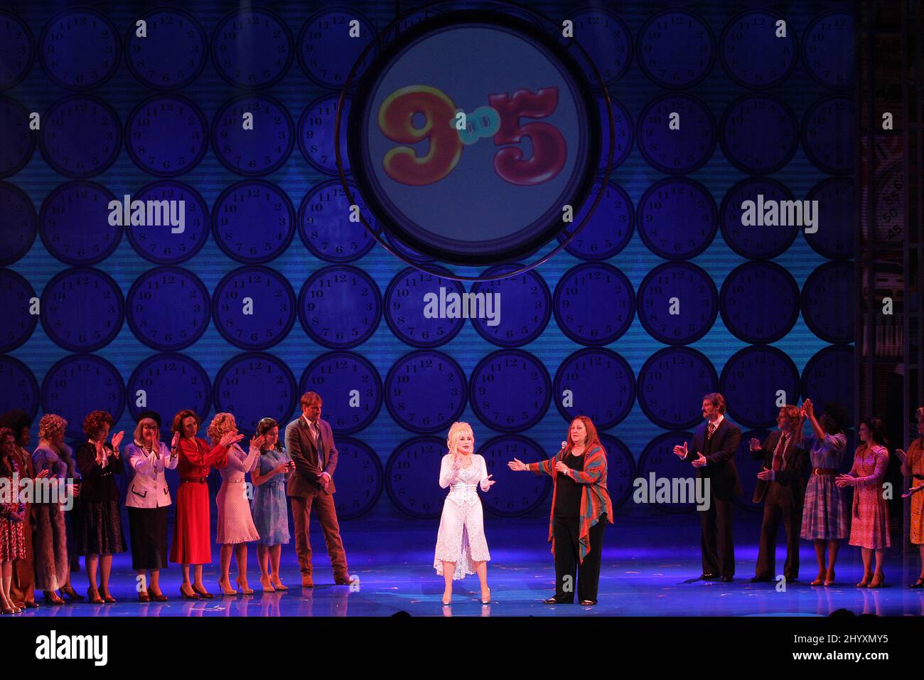 Dolly Parton at the '9 to 5: The Musical' Nashville premiere held at ...