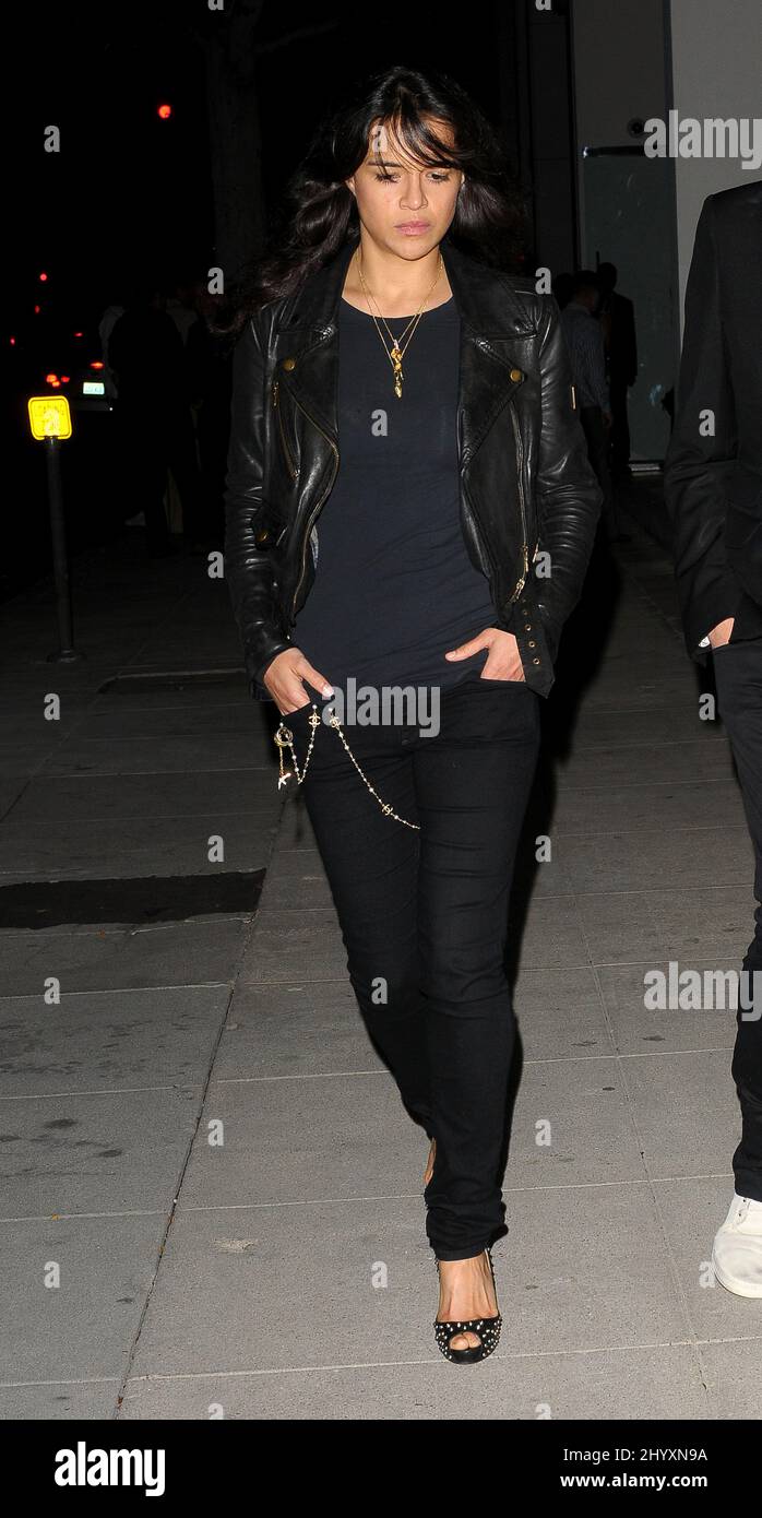 Michelle rodriguez seen out hi-res stock photography and images - Alamy