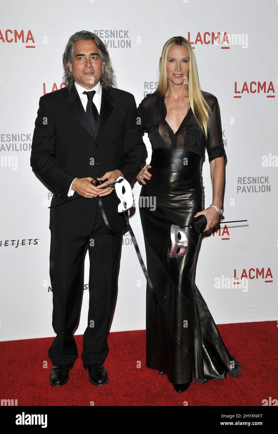 Mitch Glazer and Kelly Lynch at the LACMA presents "The Unmasking" Lynda and Stewart Resnick ...