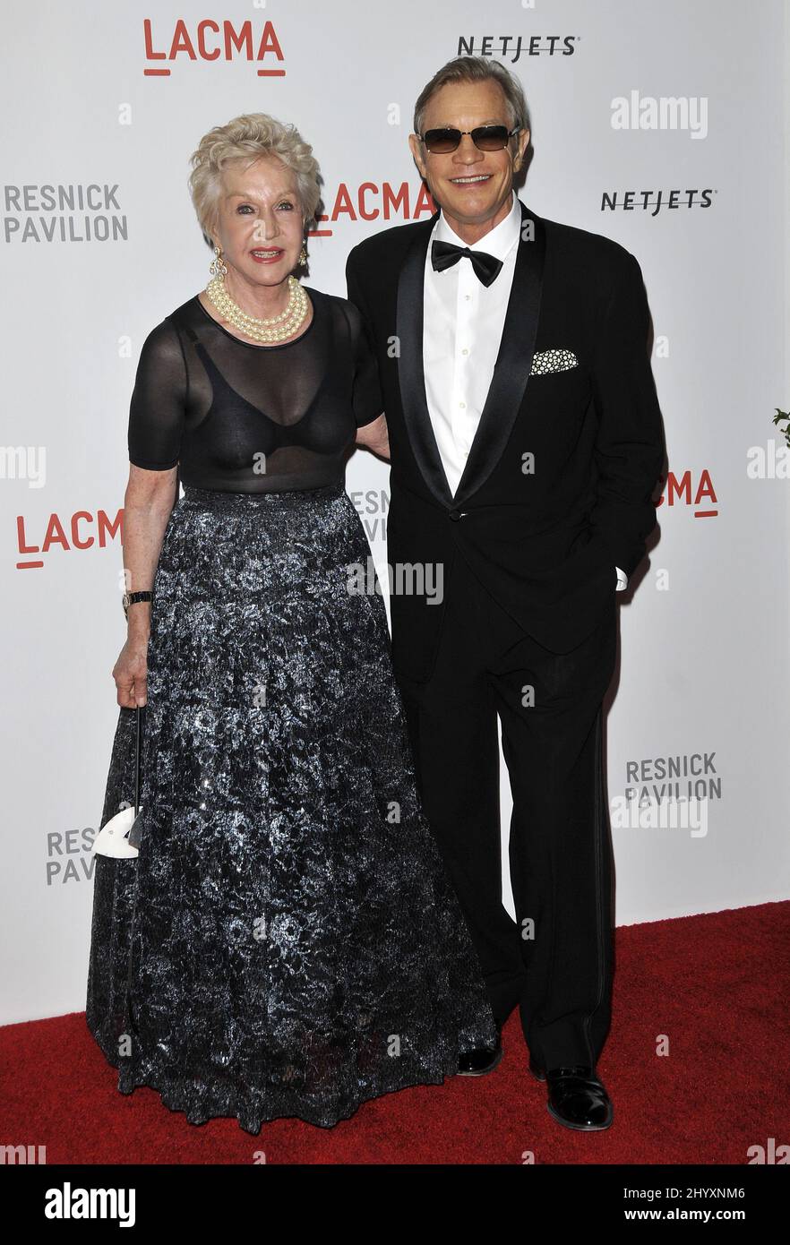 Pat York and Michael York at the LACMA presents "The Unmasking" Lynda and Stewart Resnick ...