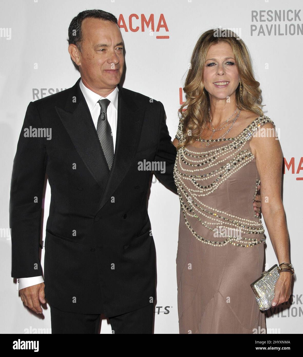 Tom Hanks and Rita Wilson at the LACMA presents "The Unmasking" Lynda and Stewart Resnick ...