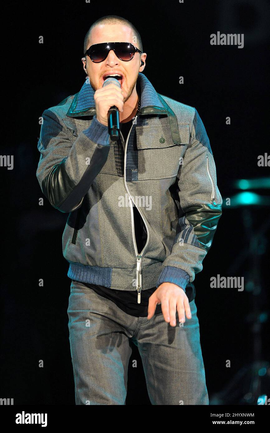 Mike Posner in concert during the 'Up in the Air' Tour at the Time ...