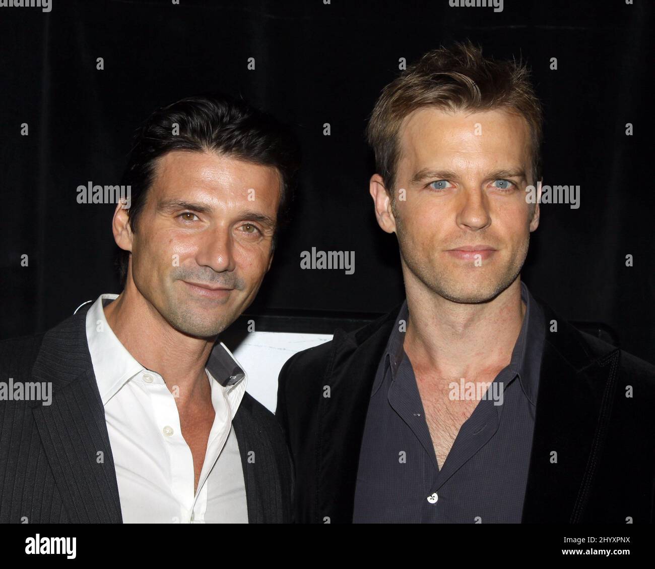 Frank Grillo and Trevor St. John at the "My Soul To Take" special ...