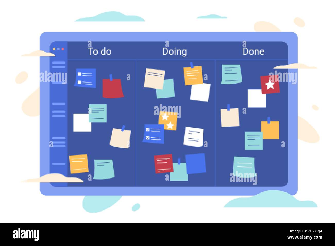 Self management framework Stock Vector Images - Alamy