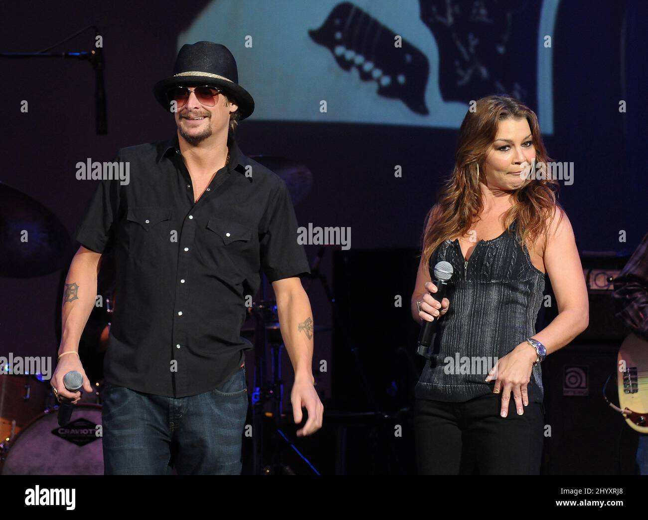 Kid Rock and Gretchen Wilson during the GRAMMY Salute to Country Music ...