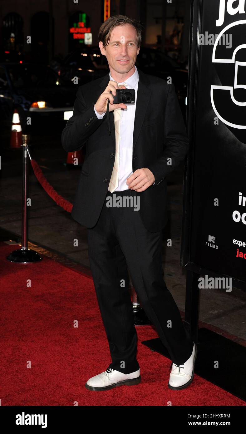 Spike Jones at the "Jackass 3D" premiere held at the Chinese theatre in ...