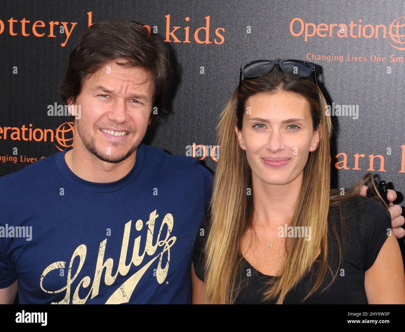Mark Wahlberg and Rhea Durham at the Halloween Carnival presented by ...