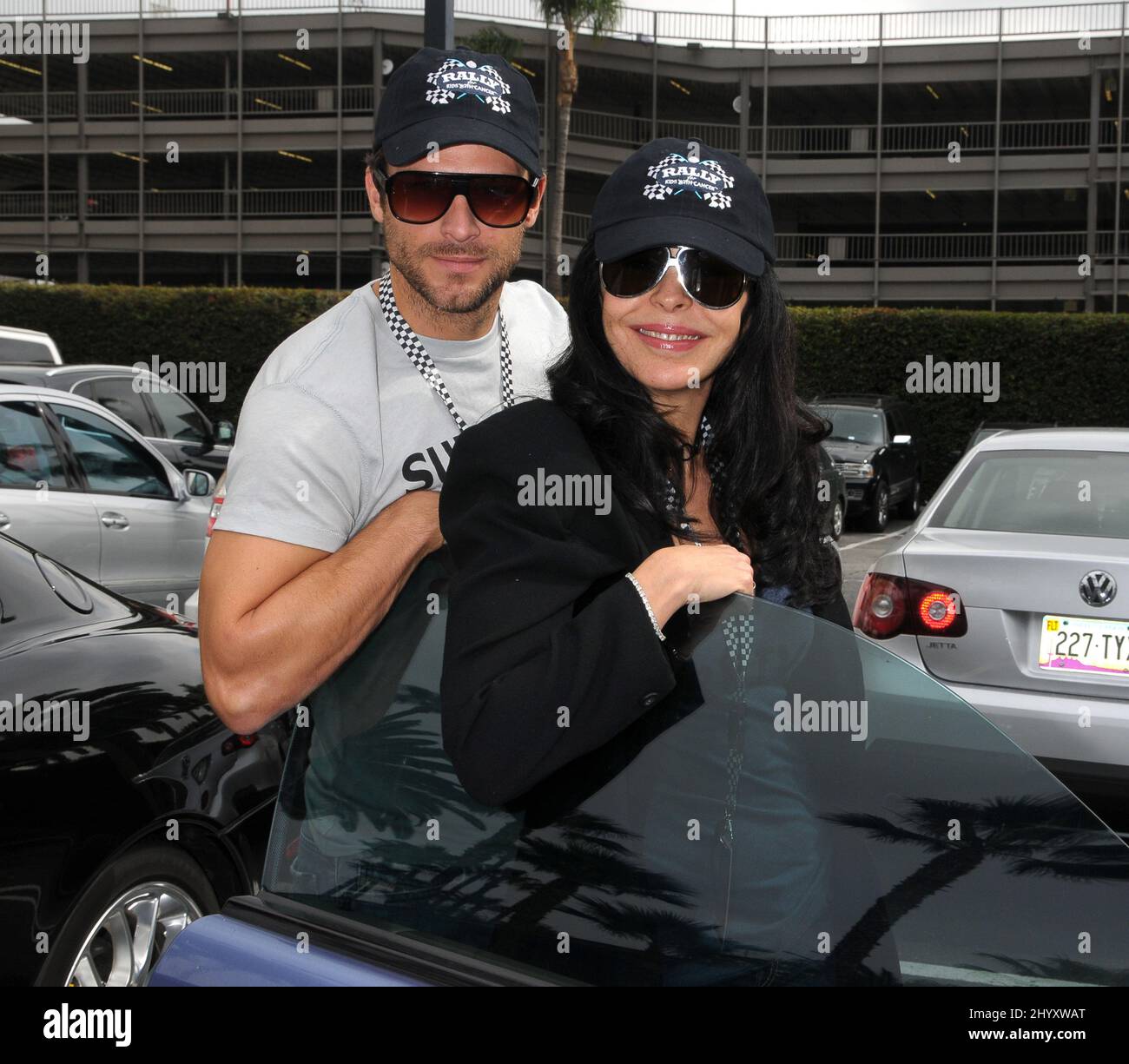 Greg Vaughan and Maria Conchita Alonso during the 2nd Annual Rally for ...