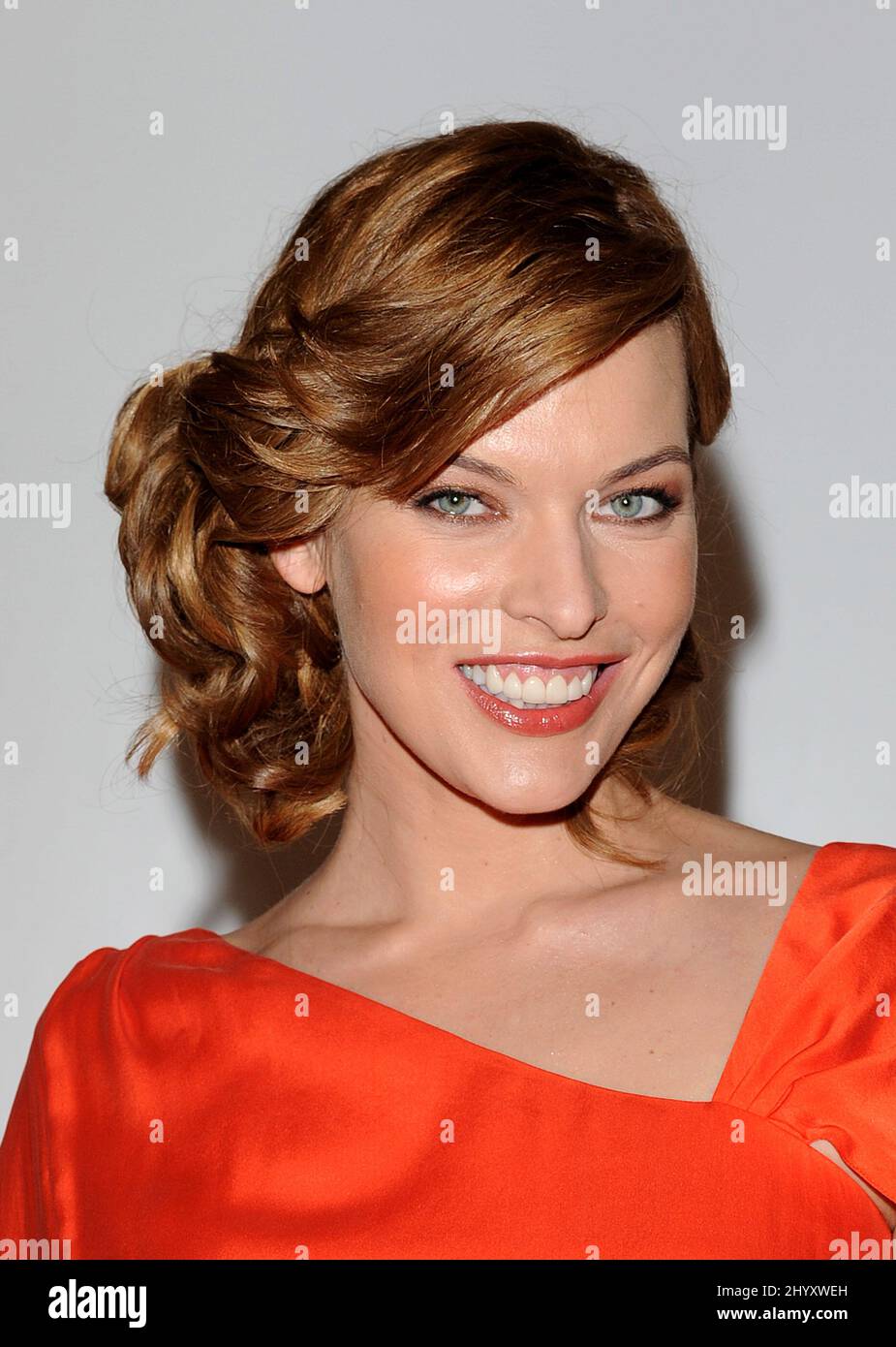 Milla Jovovich at the14th Annual Hollywood Awards Gala, held at the ...