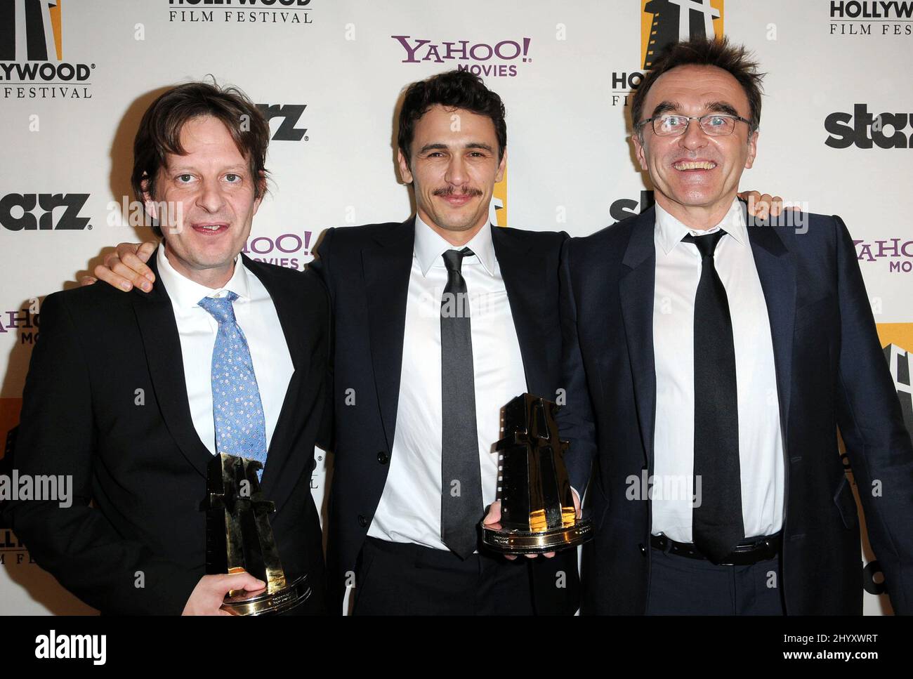 Chris Colson, James Franco and Danny Boyle at the 14th Annual Hollywood ...