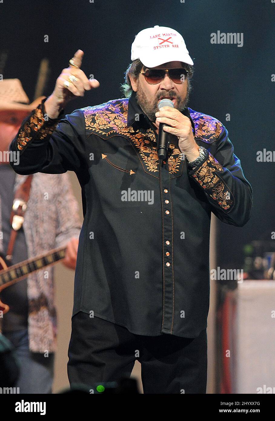 Hank Williams, Jr. in concert during the Rowdy Friends 2010 Tour, at ...