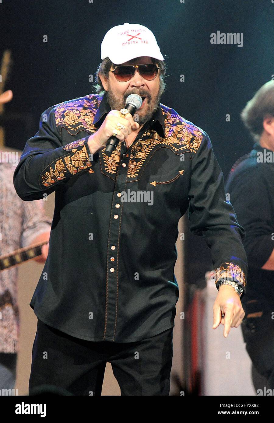 Hank Williams, Jr. in concert during the Rowdy Friends 2010 Tour, at ...