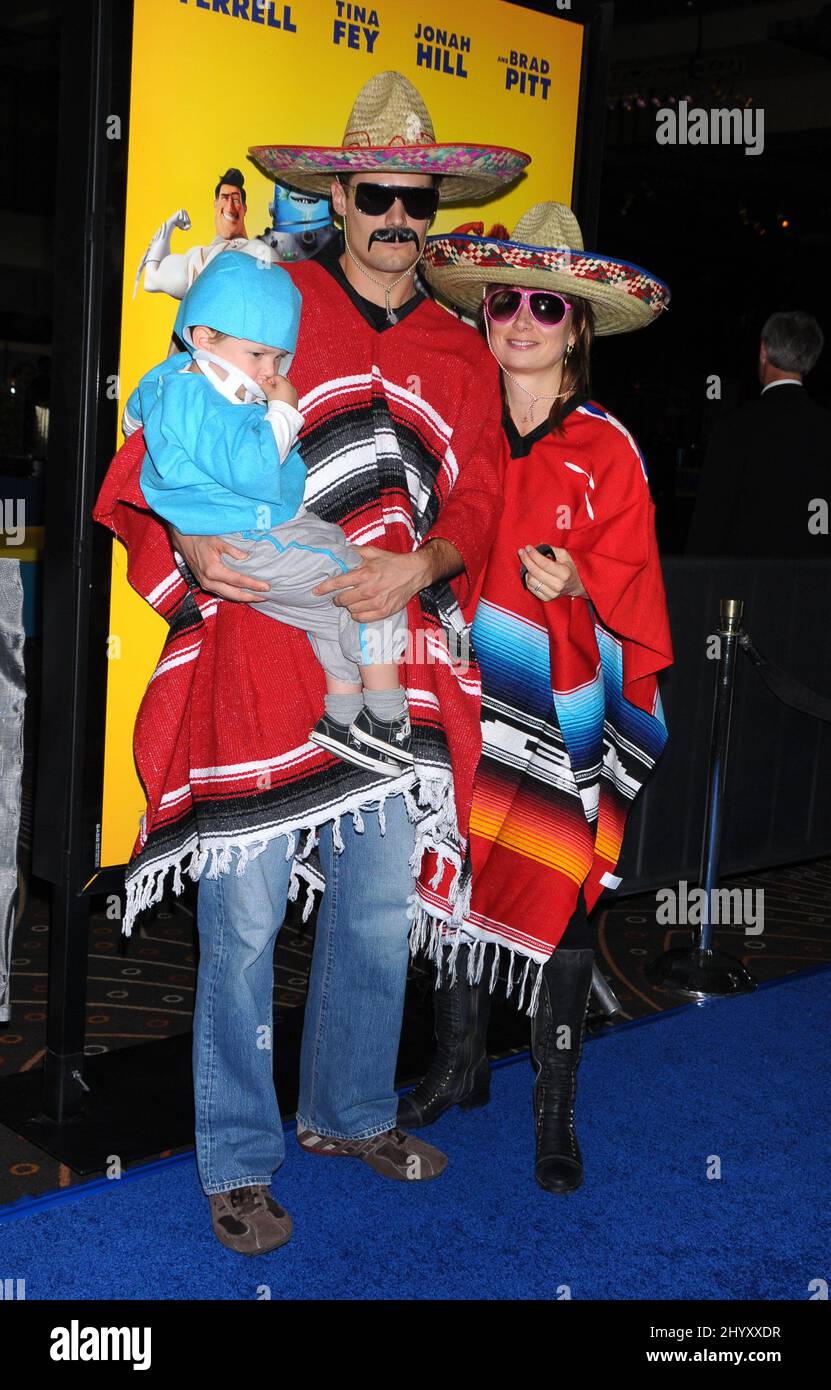 Mary Lynn Rajskub and Matthew Rolph at the premiere of "Megamind" held ...