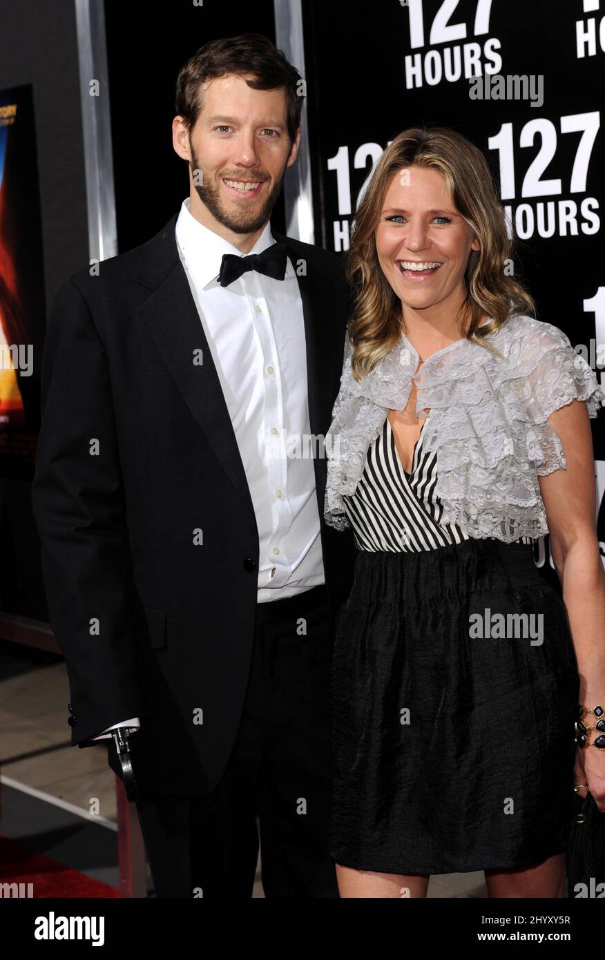 Aron Ralston at the premiere of "127 Hours" held at Samuel Goldwyn ...