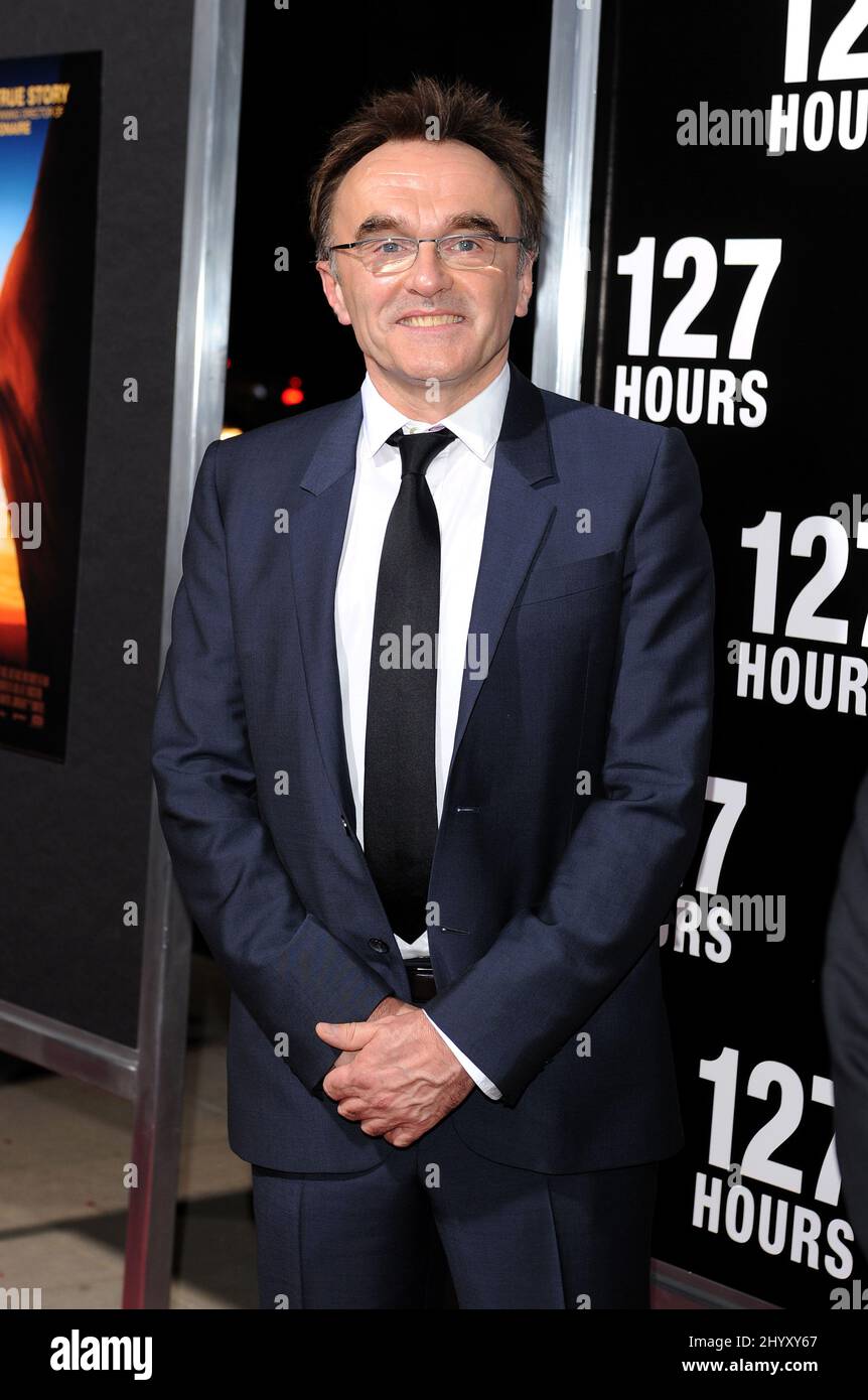 Danny Boyle at the premiere of "127 Hours" held at Samuel Goldwyn ...
