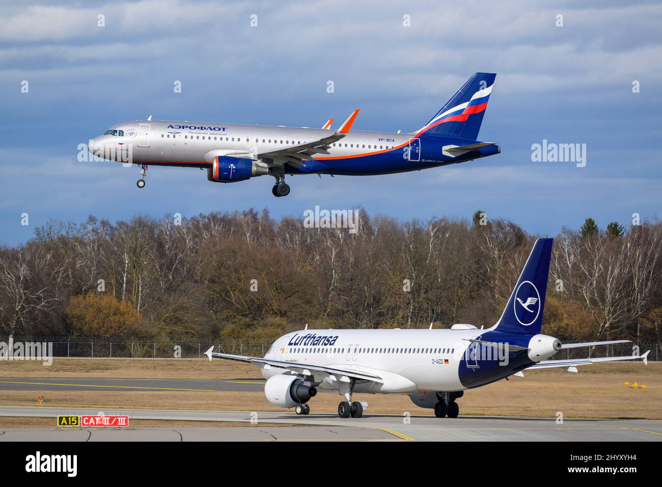 Aeroflot - Russian Airlines Airbus A320-214 With The Aircraft ...