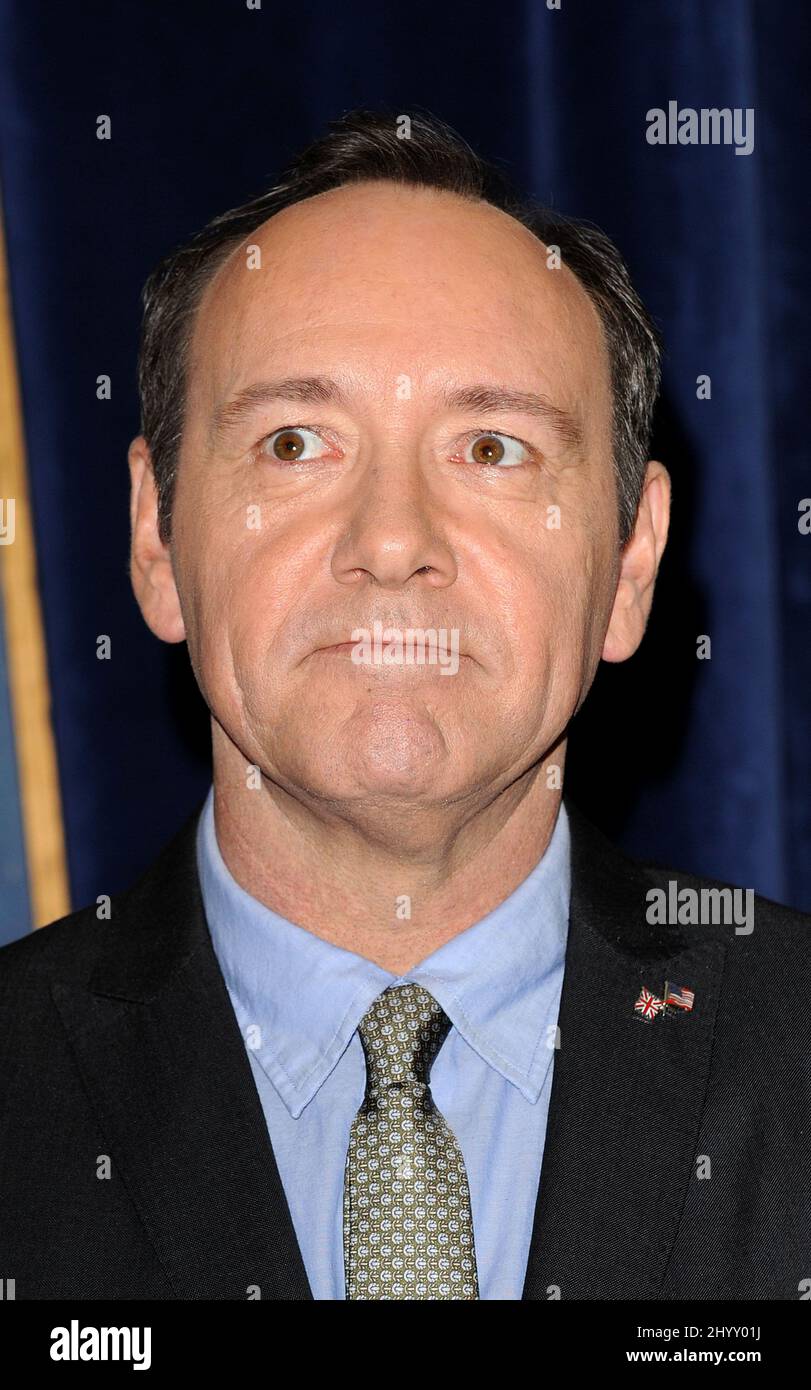 Kevin Spacey at the 2011 Cecil B DeMille Award Announcement held at the ...