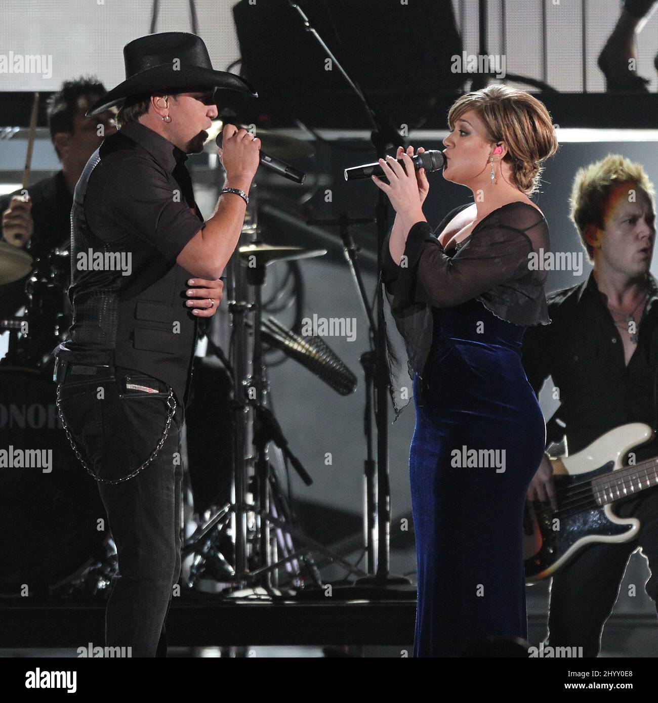 Kelly clarkson and jason clarkson hi-res stock photography and images ...