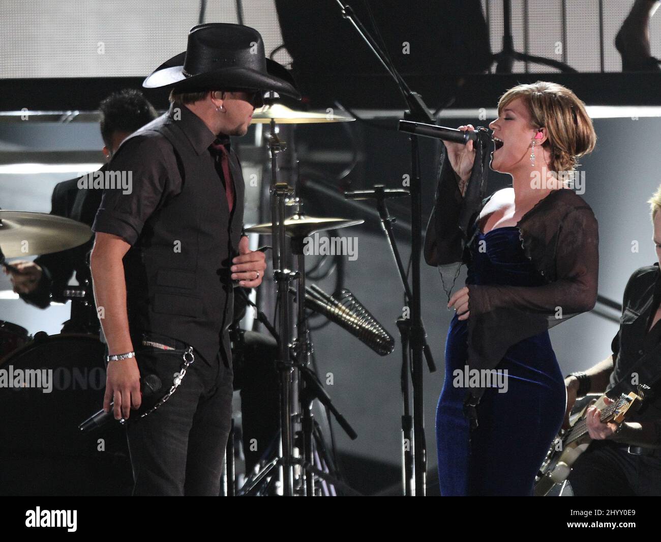 Kelly clarkson and jason clarkson hi-res stock photography and images ...